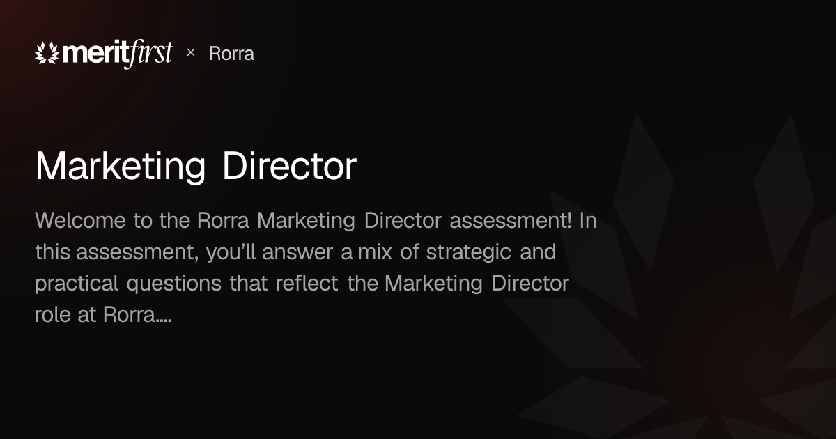 Marketing Director - Rorra